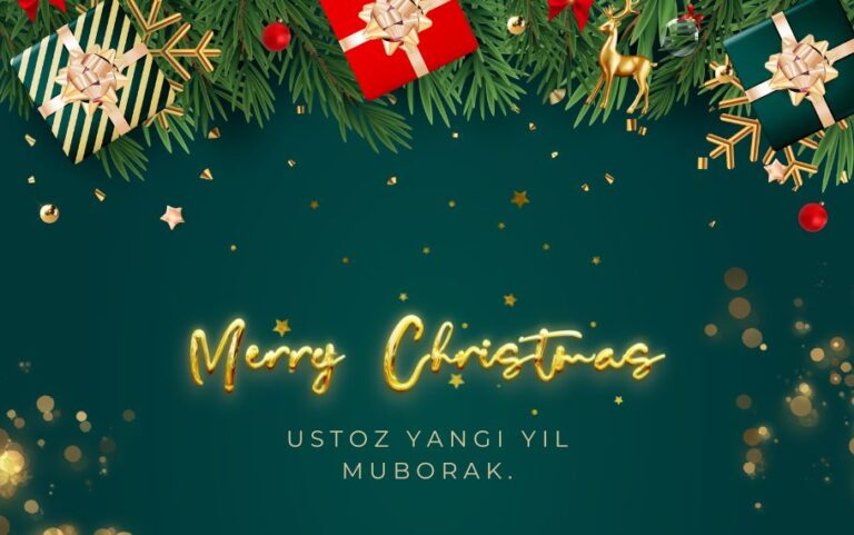 Yangi yil tabriklari eng samimiy tilaklar