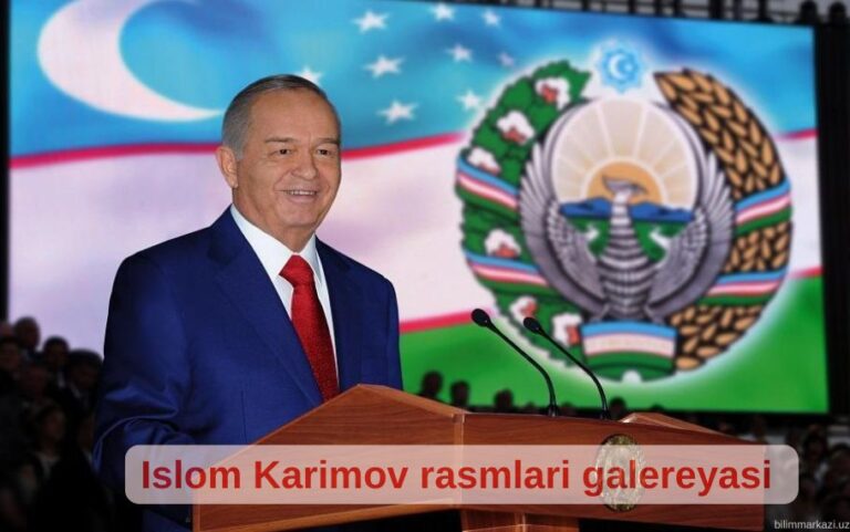 Islom Karimov rasmlari – O'zbekiston Birinchi Prezidenti suratlar